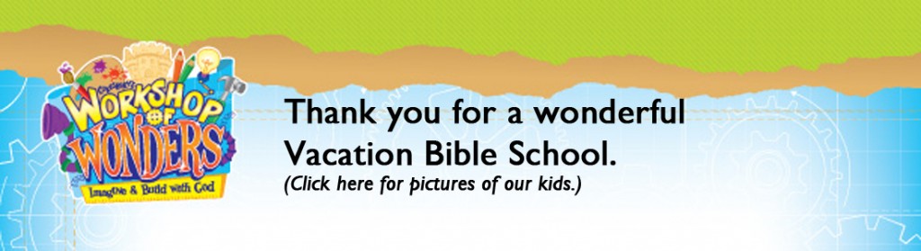 vbs thank you | Pleasant Hill United Methodist Church